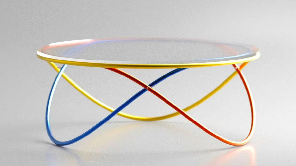 Orbit Coffee Table is Inspired by Planetary Movement Around Sun