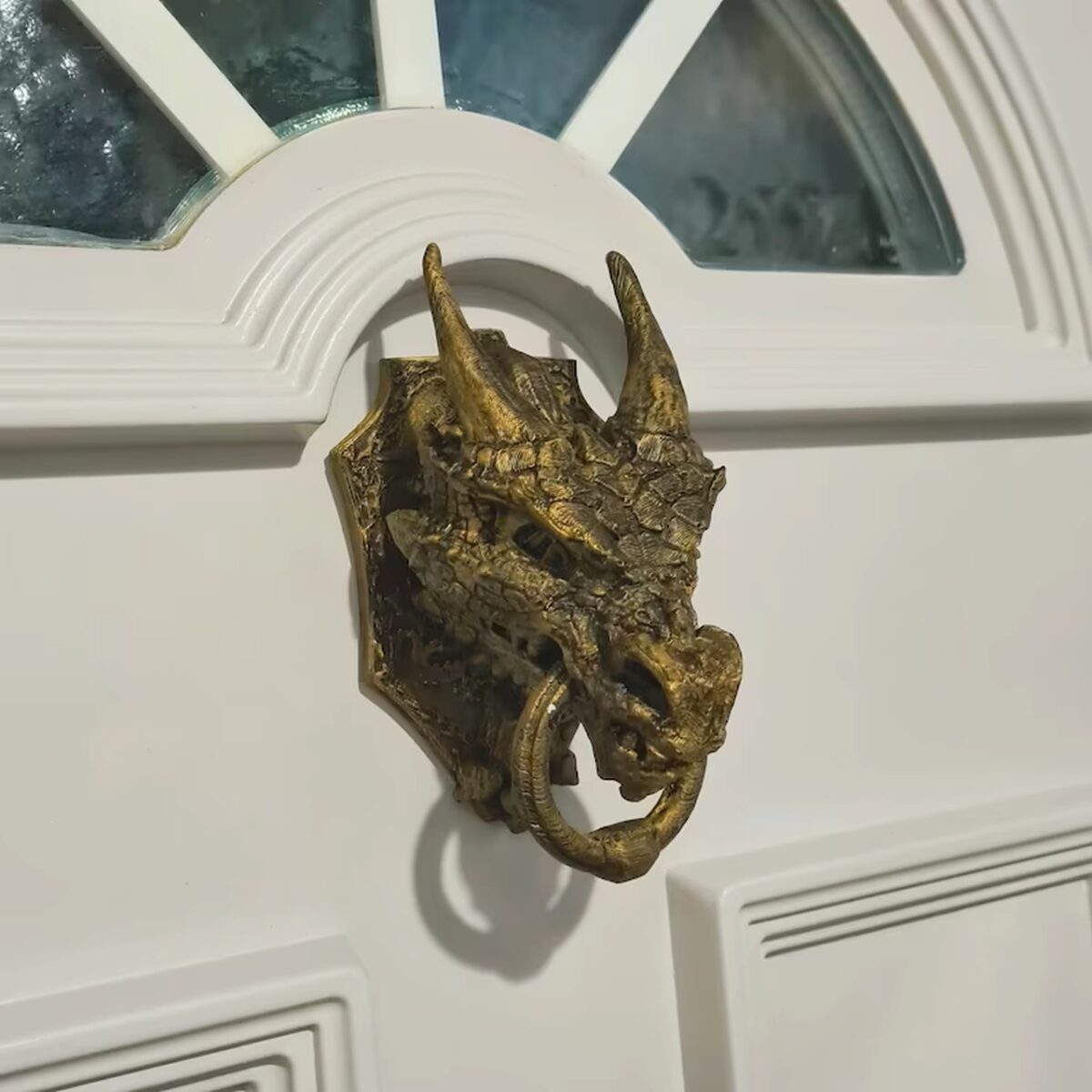 Halloween Door Knockers to Scare Trick-or-Treaters Away