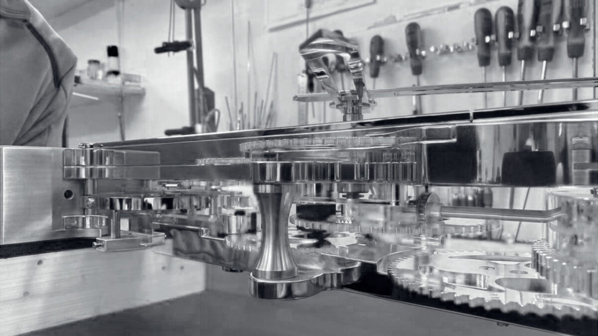 Golden Bridge Coffee Table is Functional Corum Watch Replica