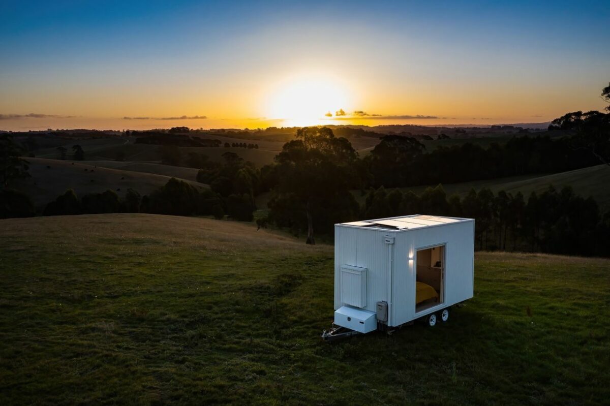 MGAO x Base Cabin Tiny Home is Simple Yet Flexible