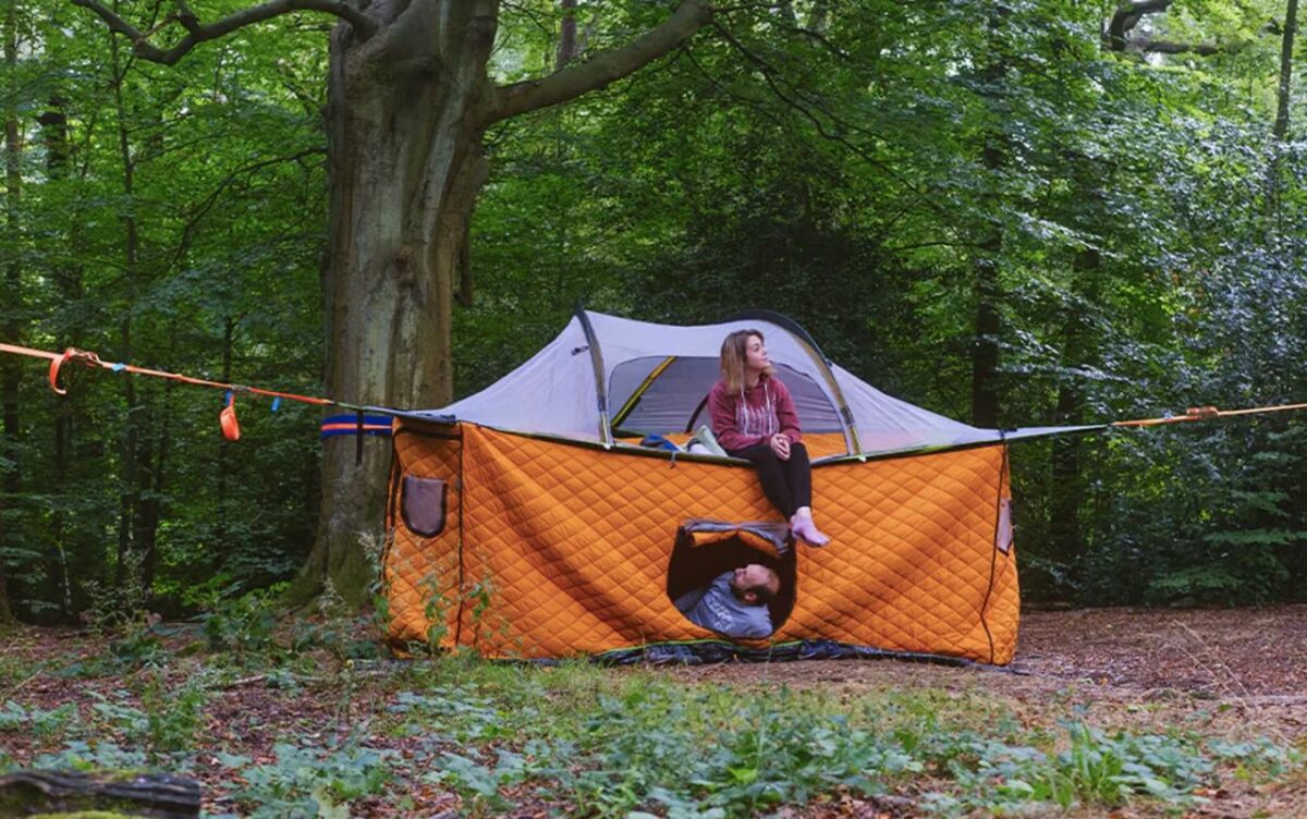 Tentsile’s Insulated Cabin Sets Up on Ground, Suspends in Mid-Air