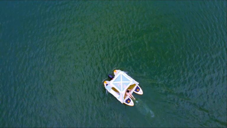 This Two-Story Loft Tent Lets You Camp in Mid Air, Float on Water