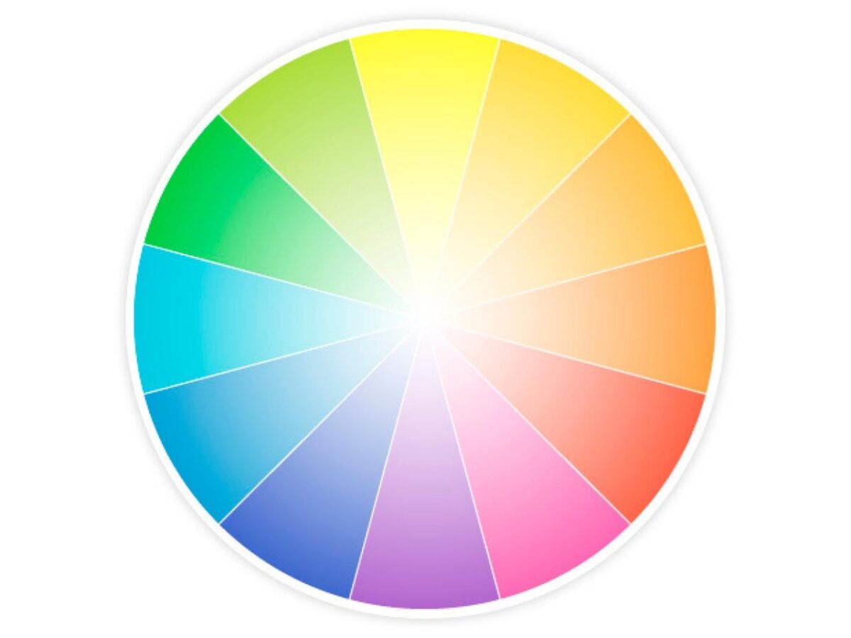 Color theory is the art of blending colors based on the color wheel.