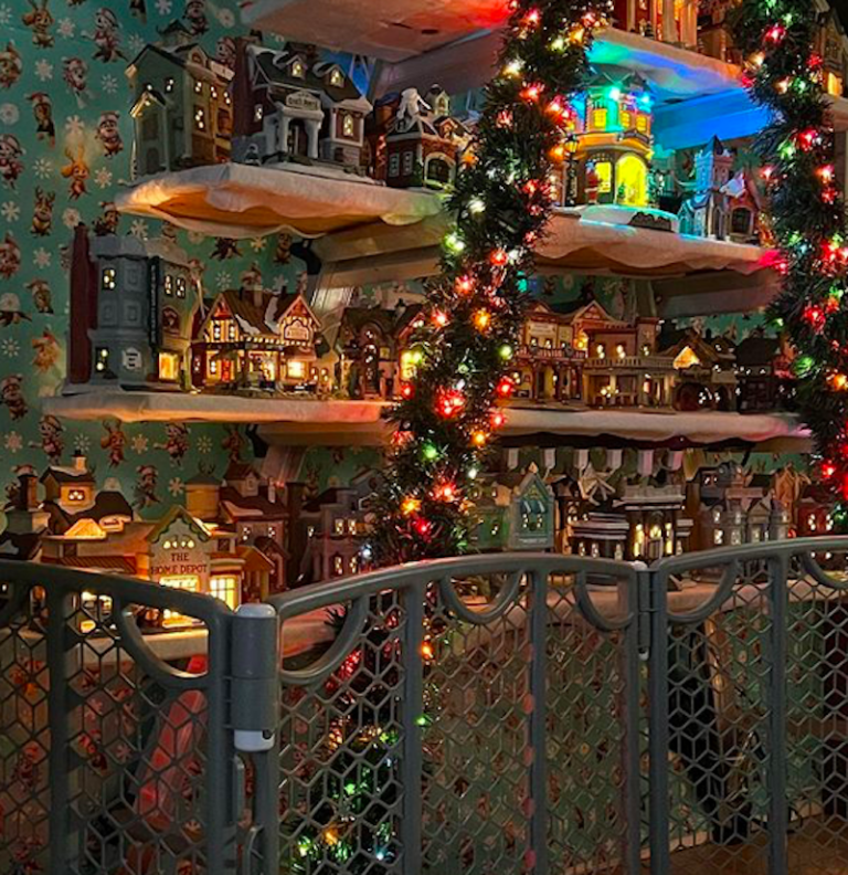 30 Christmas Village Tree Display Ideas Worth Your Home Décor