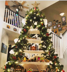 20+ Christmas Village Tree Display Ideas Worth Your Home Décor