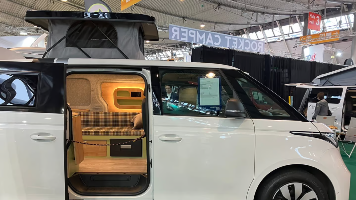 The First VW ID. Buzz Campervan is an Ode to Hippie Culture