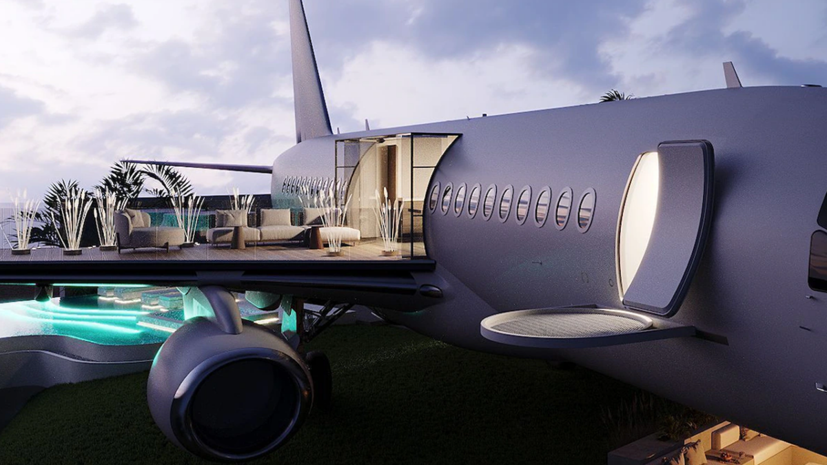 Discarded Boeing 737 is Being Turned Into a Luxury Villa in Bali