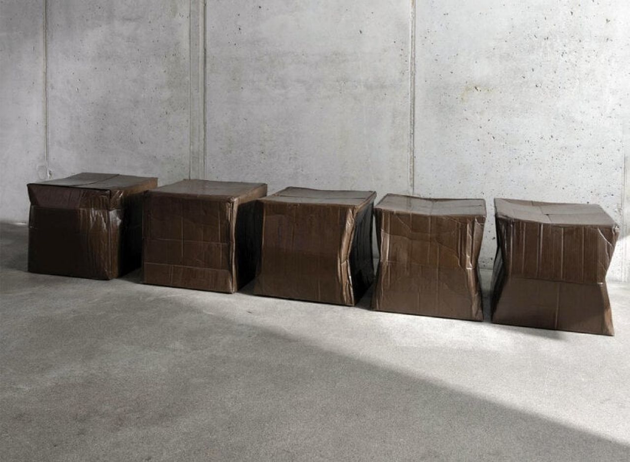 Karton Furniture Collection Resembles Uncanny Artwork