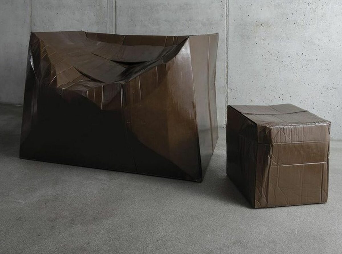 Karton Furniture Collection Resembles Uncanny Artwork