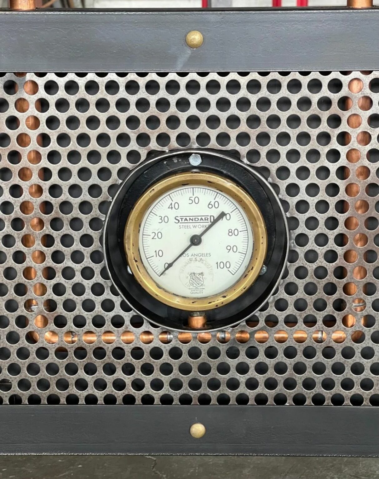 This Steampunk Desk is Custom Hutch for Secret Documents