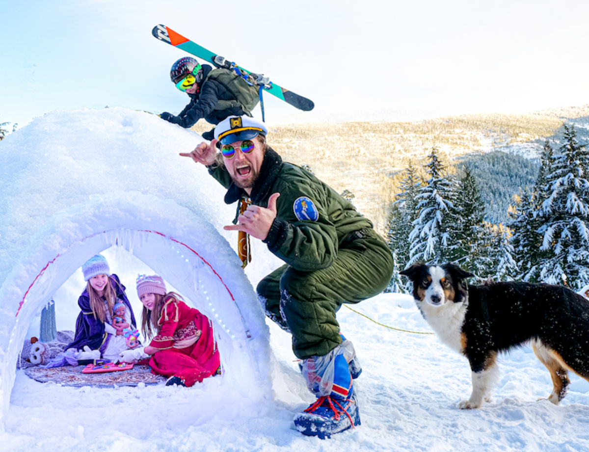 Inland Iglu: Pop-Up Igloo Built With Just a Garden Hose