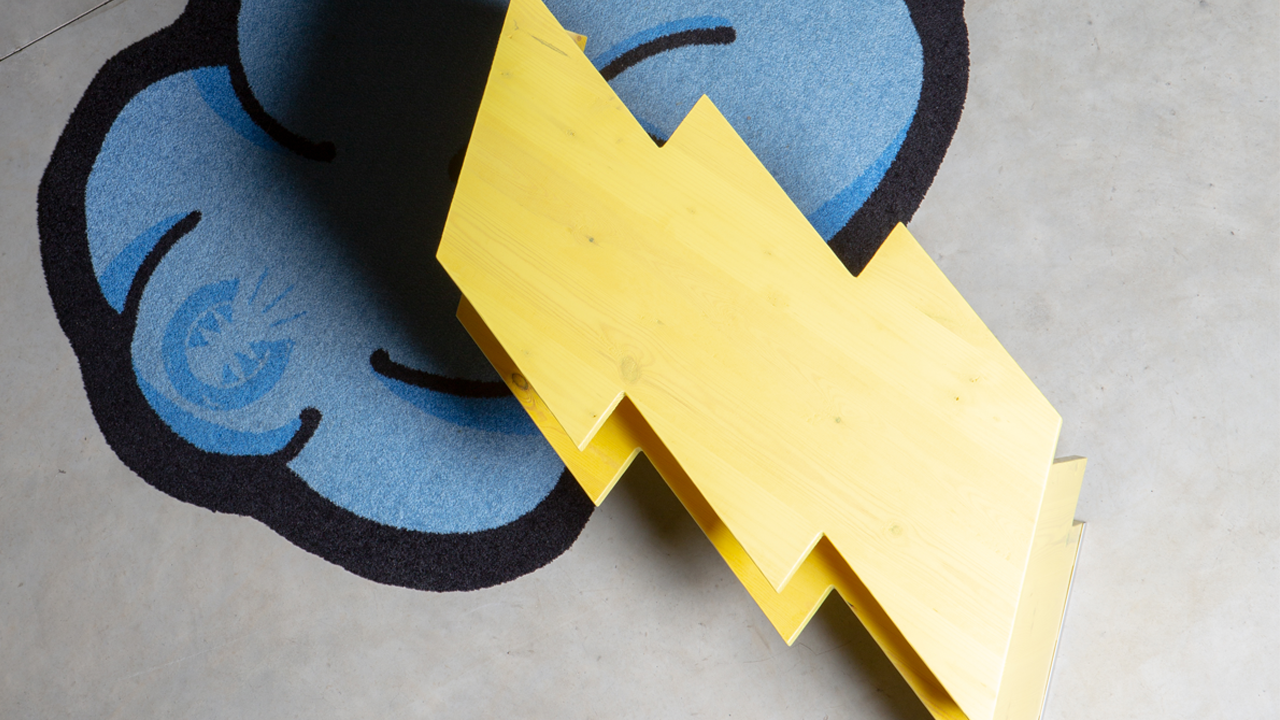 Lightning Bolt-Shaped Flash Furniture Series Will Brighten Spaces