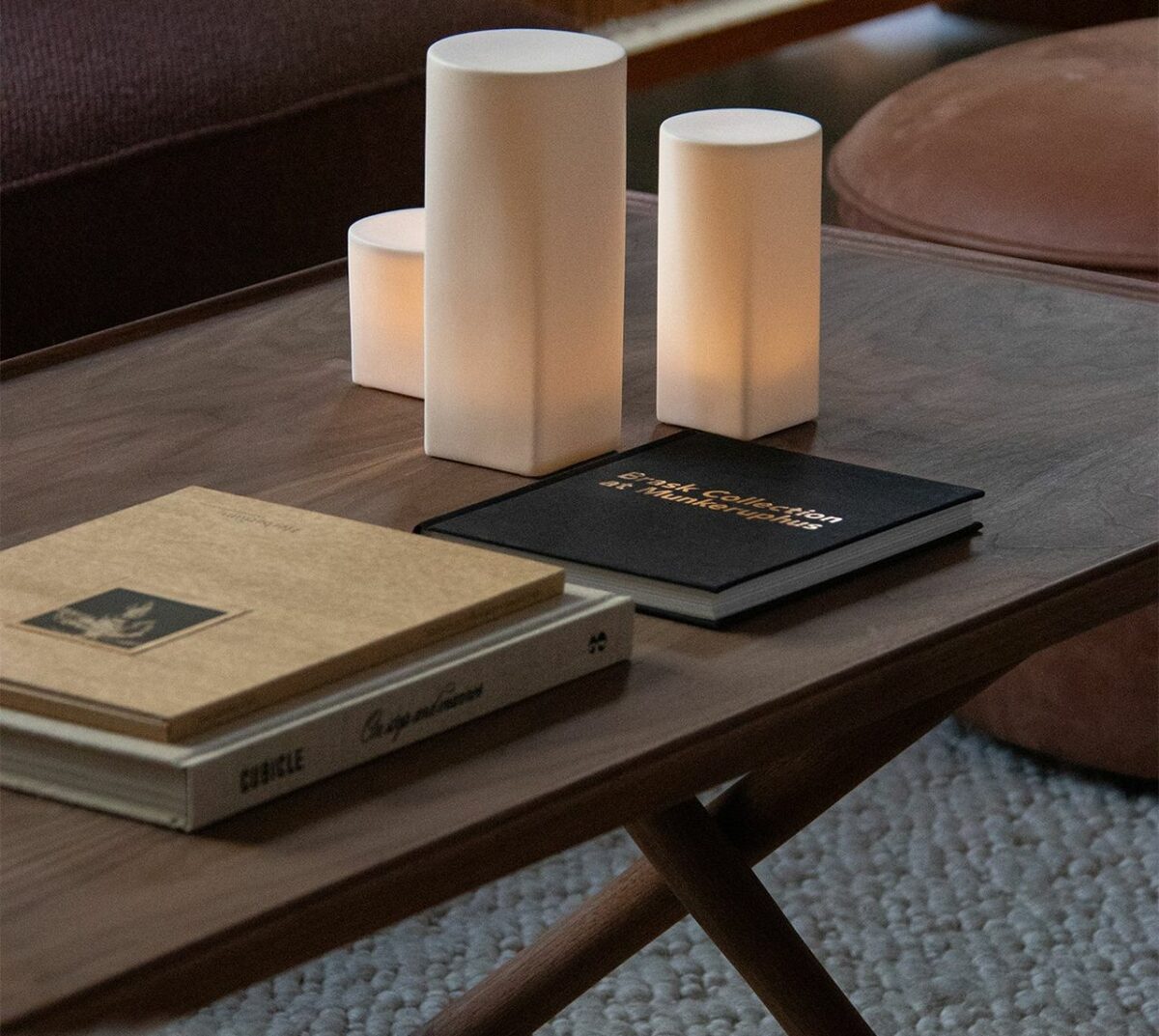 Jäger Lounge Table by MENU Space Folds Like a Briefcase