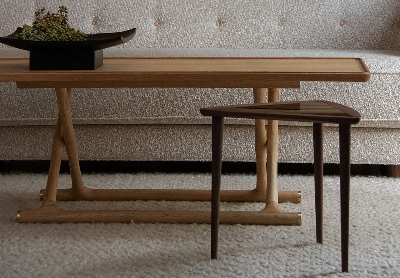 Jäger Lounge Table by MENU Space Folds Like a Briefcase