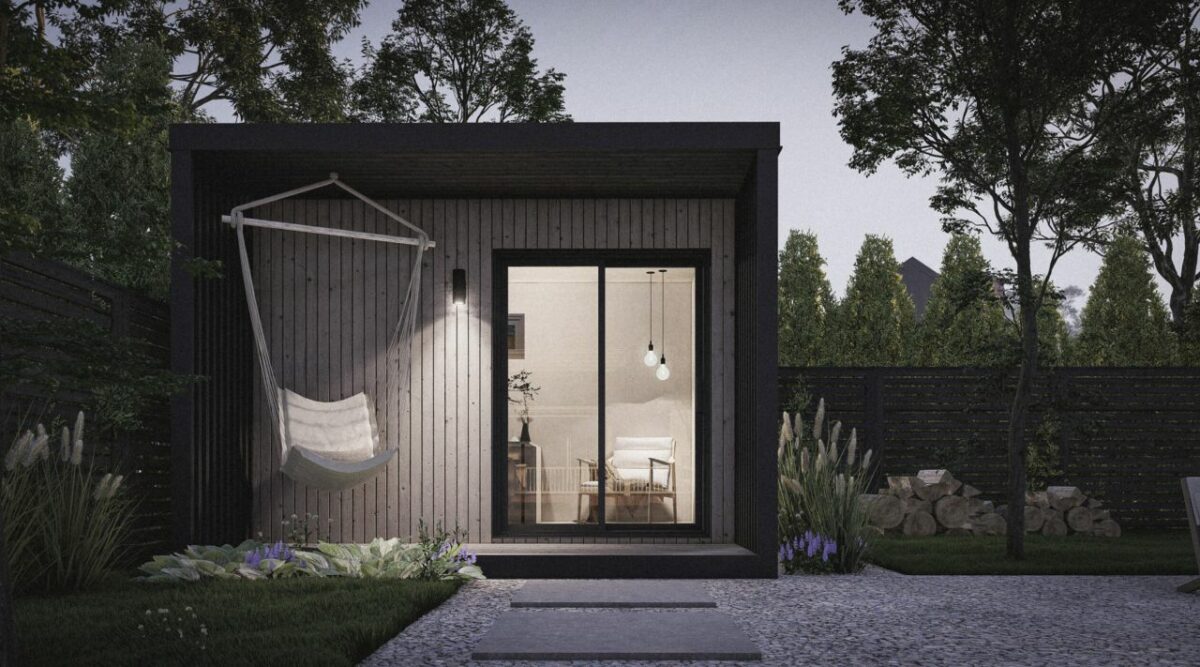 Minimaliste Mini³ ADU Offers Multiple Possibilities in a Small Layout