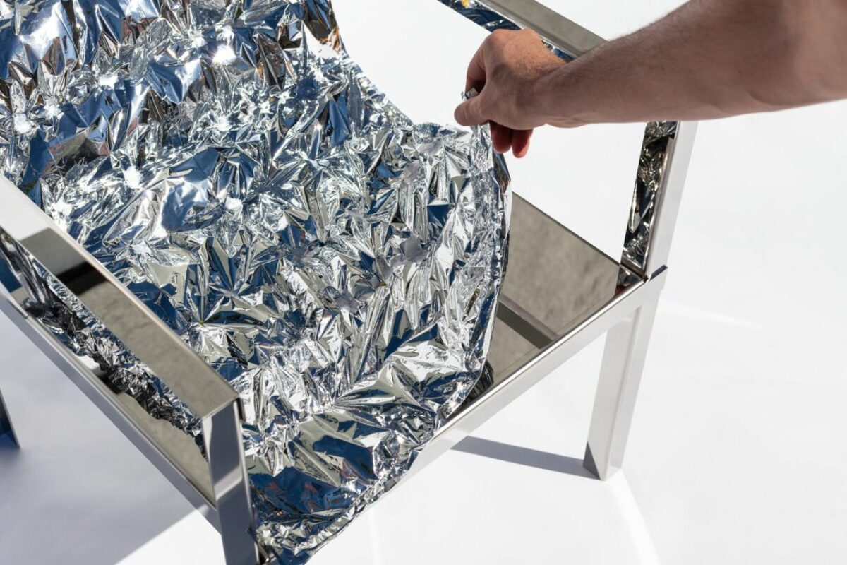 Simple and Sleek Stuttgart Chair 2.0 Minimizes Material Offcuts