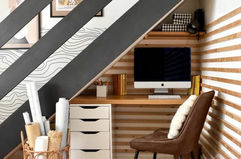 20 Brilliant Ideas to Turn Under-Stair Space into Something Useful