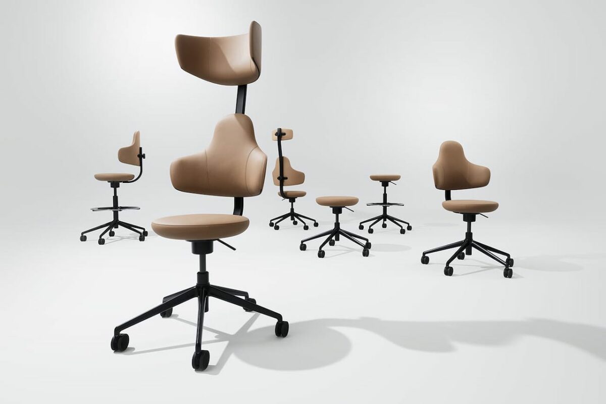 Spine Chair by Form Us With Love Adapts to Dynamic Work Environments