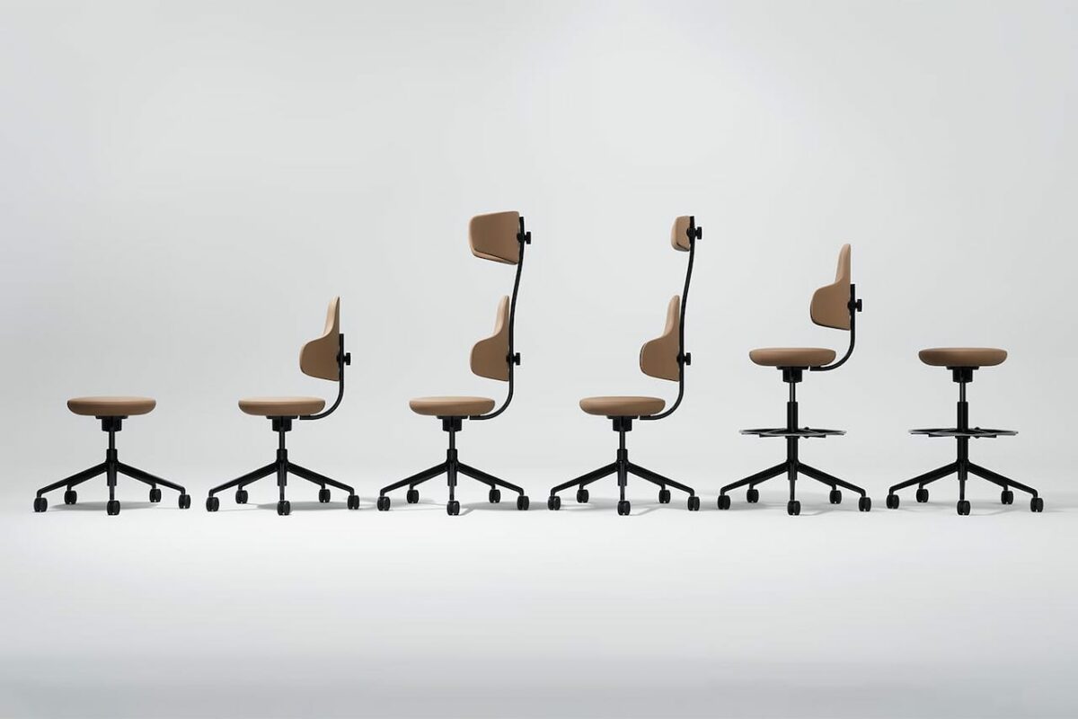 Spine Chair by Form Us With Love Adapts to Dynamic Work Environments