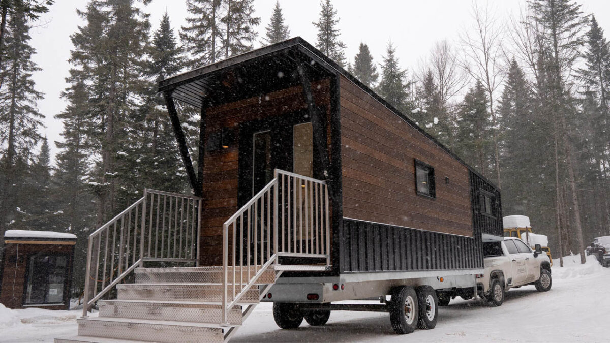 Nomad 5th Wheel Tiny House by Minimaliste Sleeps Five People