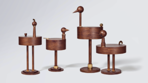 Rara Avis Side Table is a Fusion Art and Design