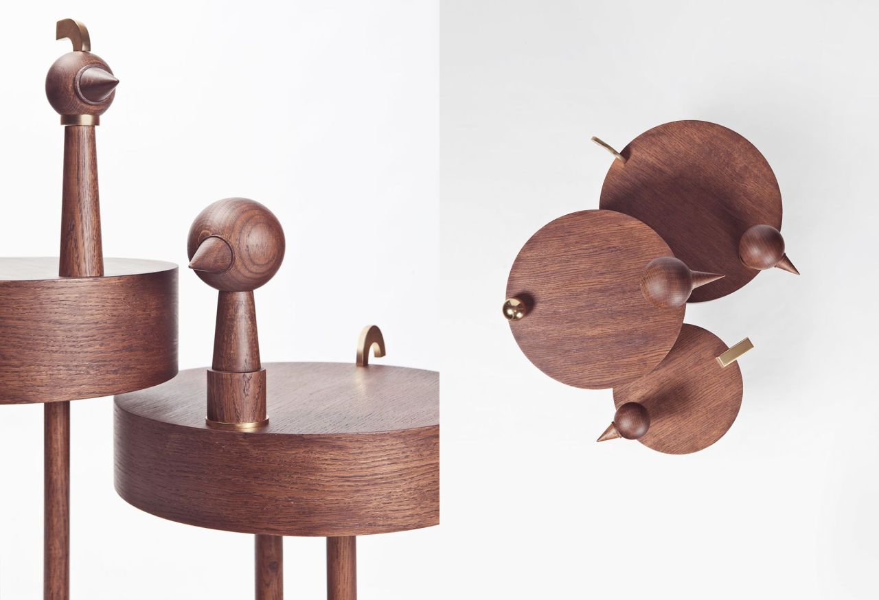 Rara Avis Side Table is a Fusion Art and Design