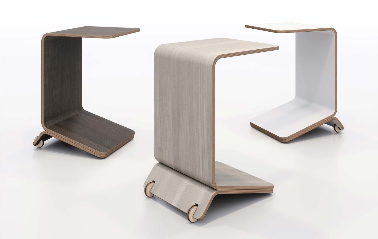 Willow Side Table Serves as an Ideal Worktop for Your Home-Office