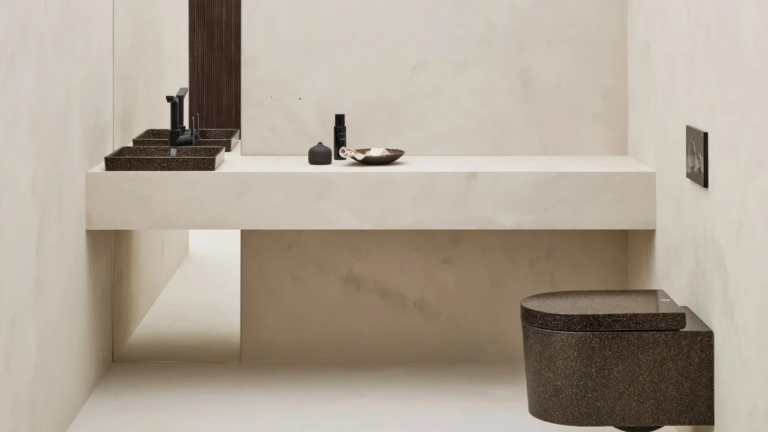 Woodio Designs World's First Bio Material Toilet