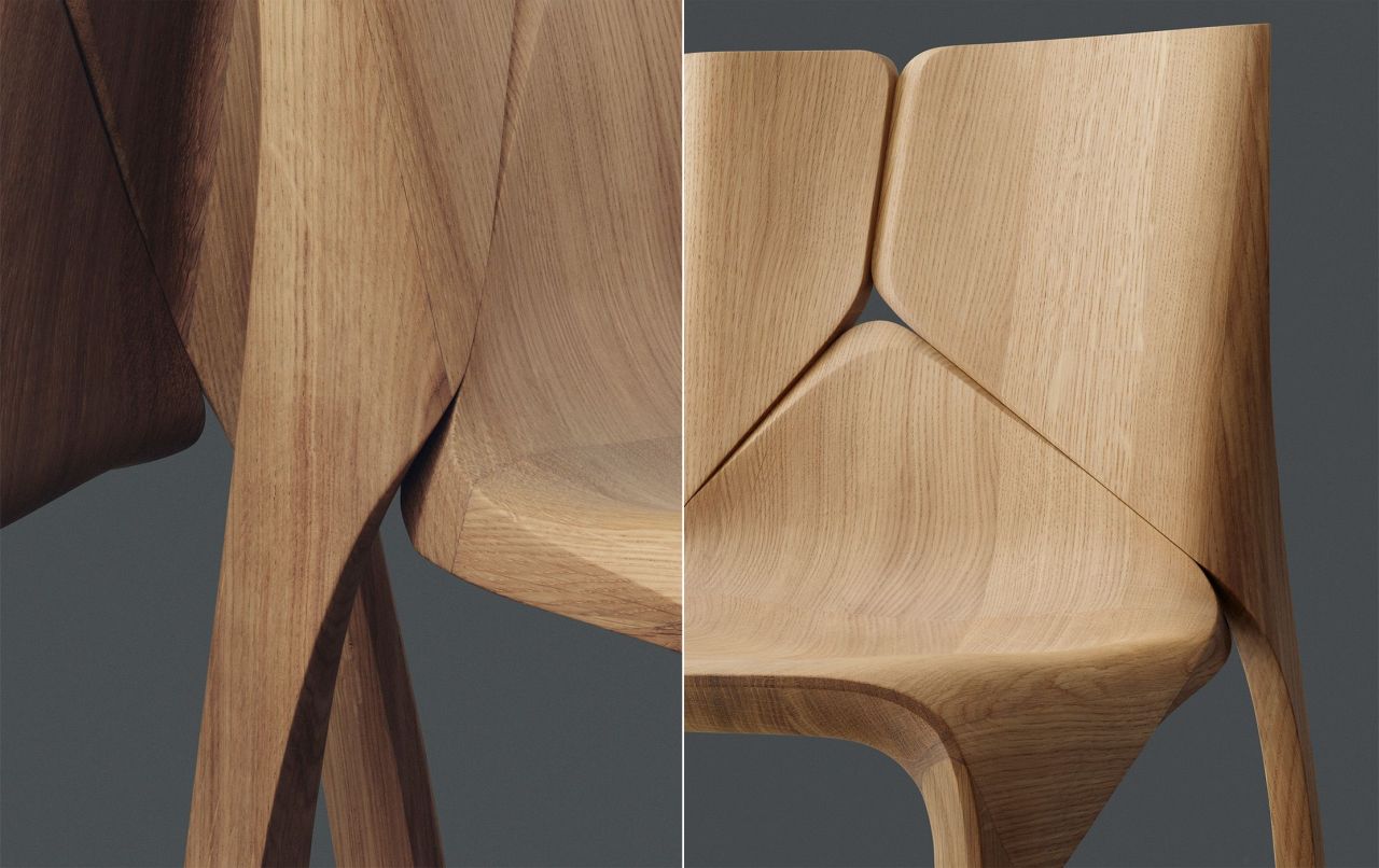 Zaha Hadid Design and Karimoku to Showcase Seyun Wooden Chair at Salone ...
