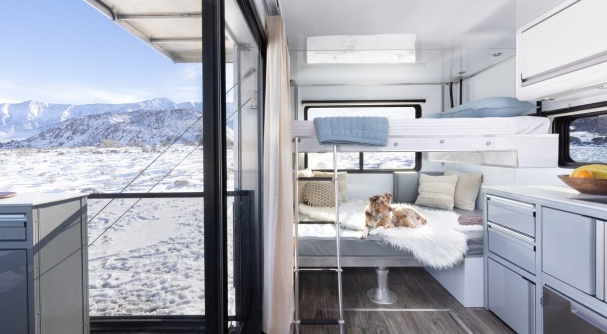 All-Electric HD PRO Travel Trailer Comes With Dual Solar Awning