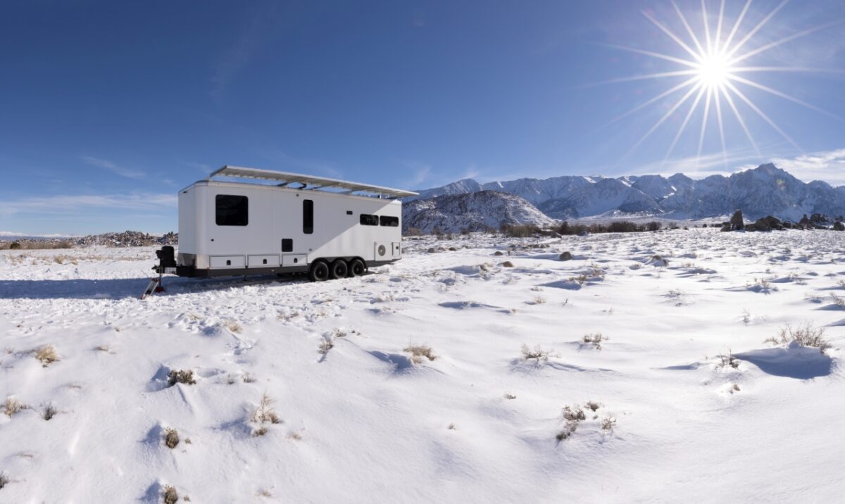 All-Electric HD PRO Travel Trailer Comes With Dual Solar Awning