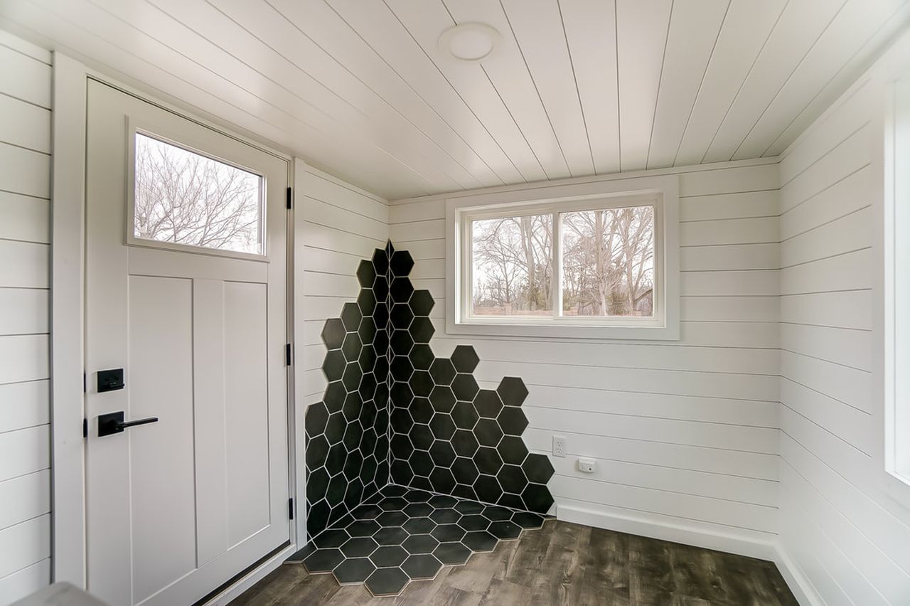 Bison House Features Twin Lofts Adjoined by Elevated Catwalk