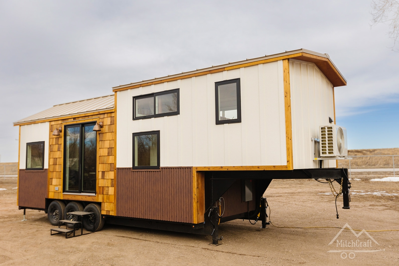 CC 31 x 10 Tiny Home on Wheels by MitchCraft Tiny Homes