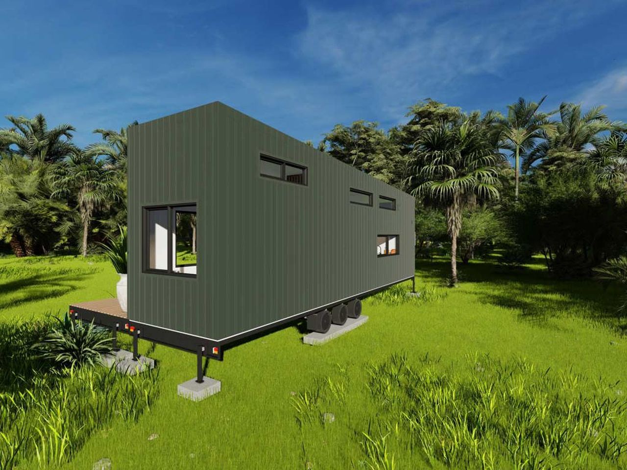 Coogee 10.0 Tiny House Features Two Bedrooms and Storage Loft