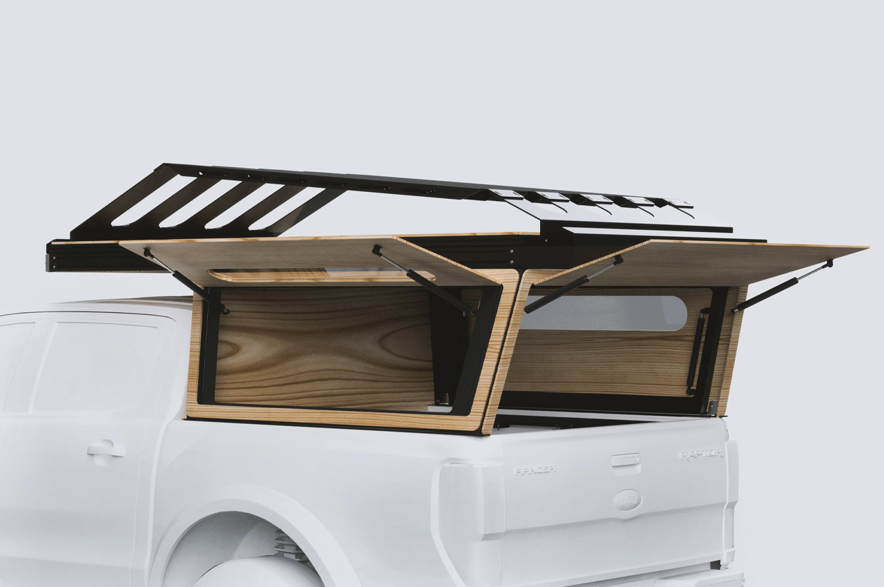 DOT Alpaca Pick-Up Camper Makes All-Season Camping Comfy