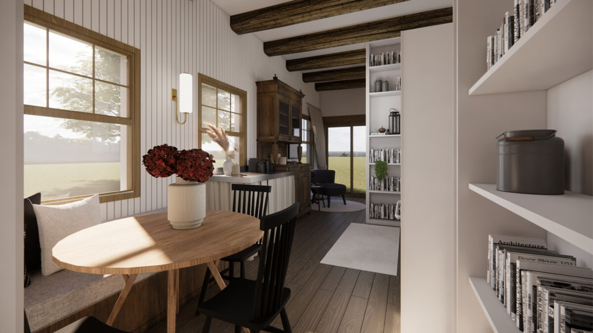 English Country House is Tiny Countryside Home for Weekends