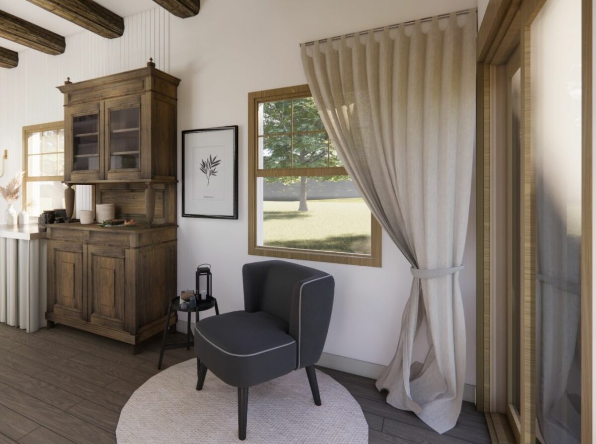 English Country House is Tiny Countryside Home for Weekends