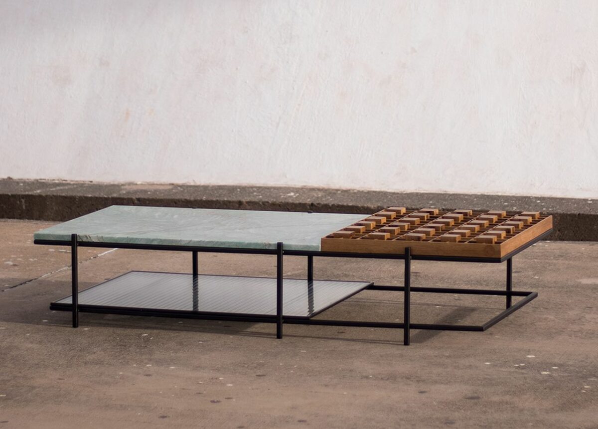 Facades Center Table is Inspired by Brazilian Architecture