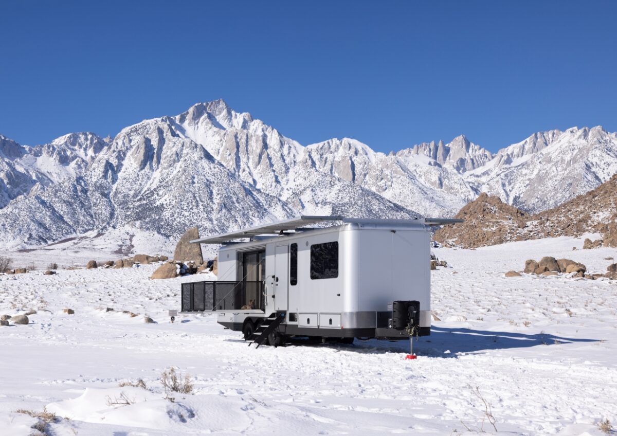 All-Electric HD PRO Travel Trailer Comes With Dual Solar Awning