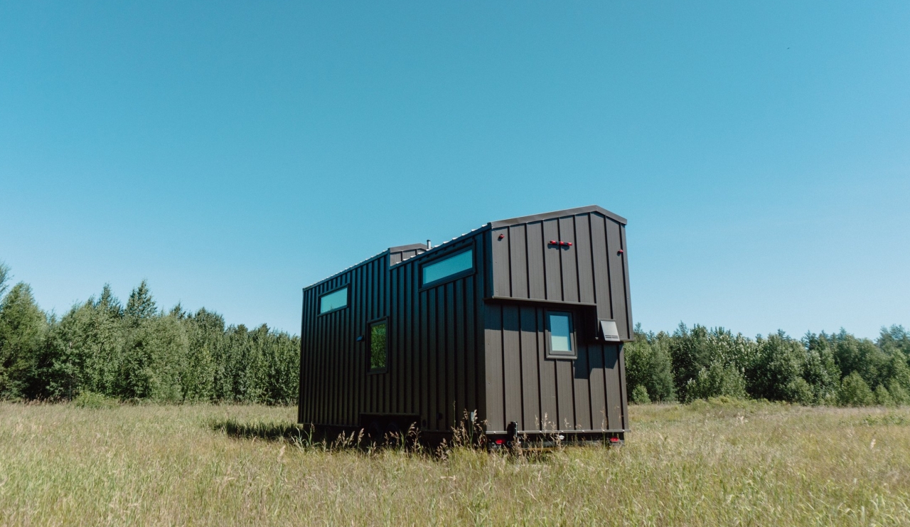 Halcyon Tiny House has Serene Design and Clever Storage
