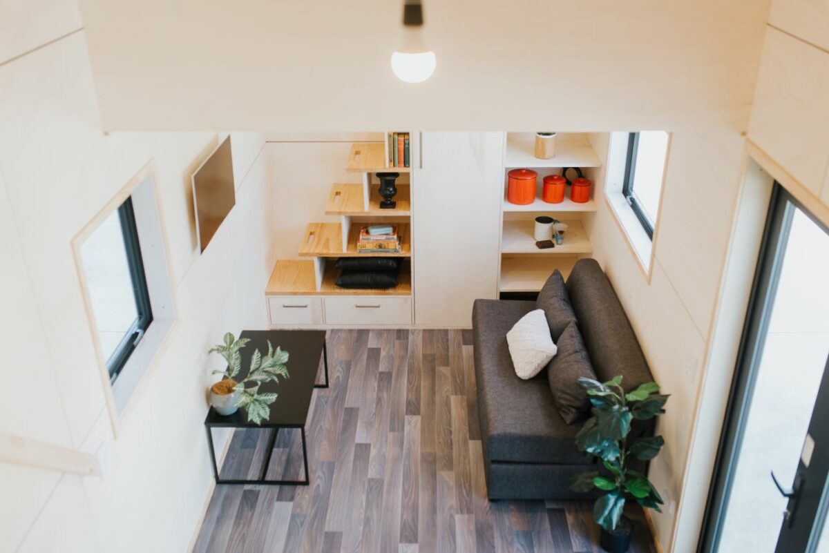 Build Tiny Creates Home Haven with Dual Lofts, Private Staircases