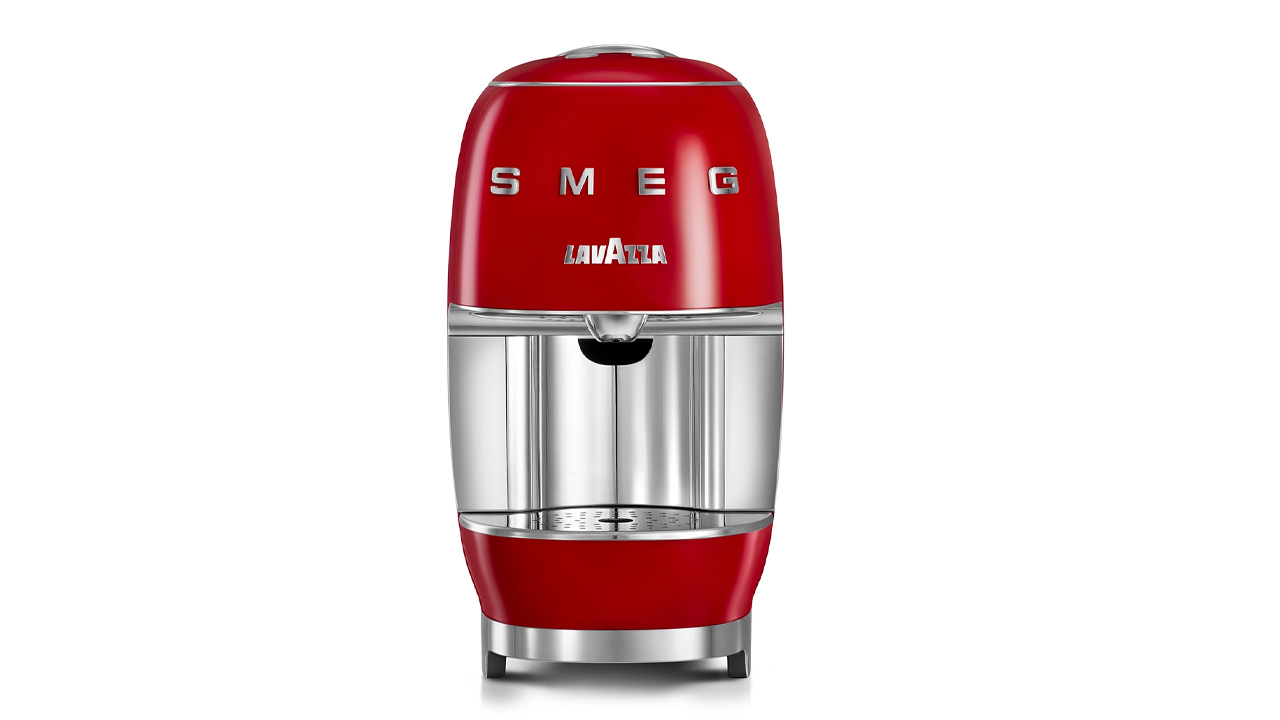 Lavazza Smeg Pod Coffee Maker is a Sensuous Kitchen Appliance