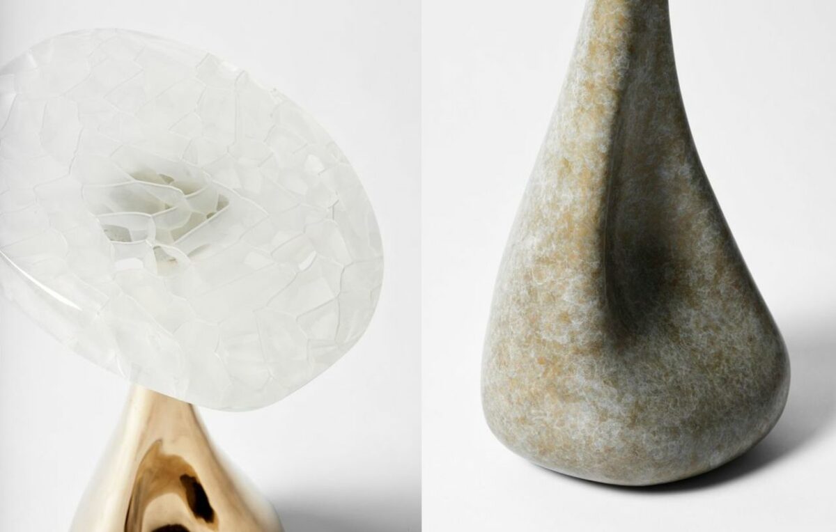 Mura Side Table by STACKLAB is Asymmetrical and Enigmatic