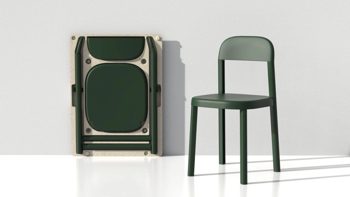 OTO Recycled Plastic Chair Tackles Neglected Sides of Sustainability