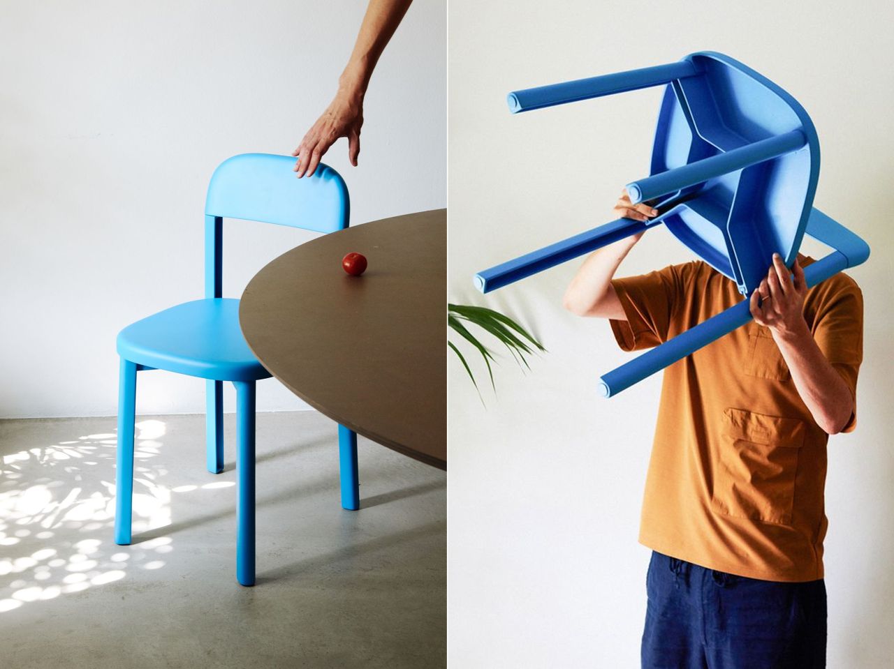 OTO Recycled Plastic Chair Tackles Neglected Sides of Sustainability