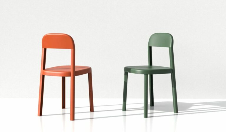 OTO Recycled Plastic Chair Tackles Neglected Sides of Sustainability