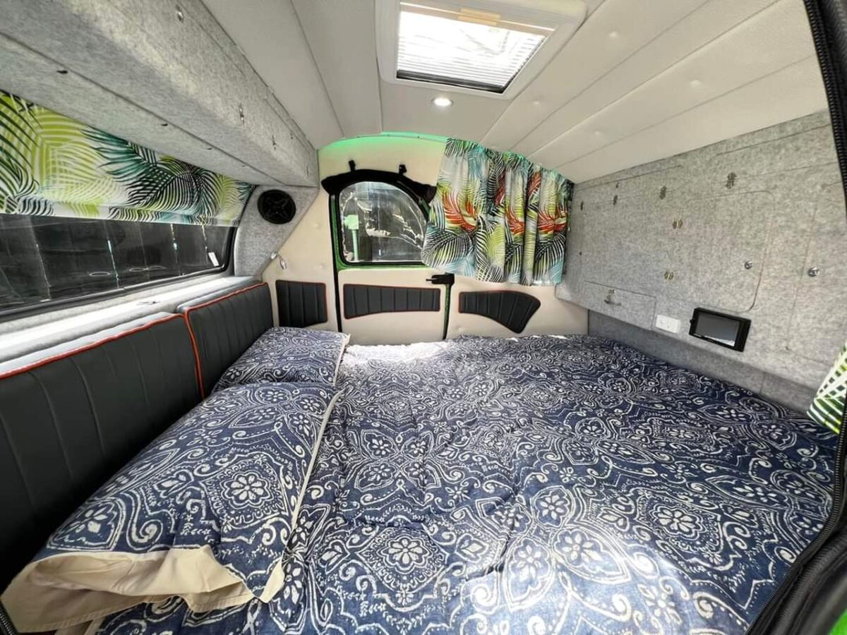 Bubble Caravan Solar-Powered Teardrop has Astounding Galley
