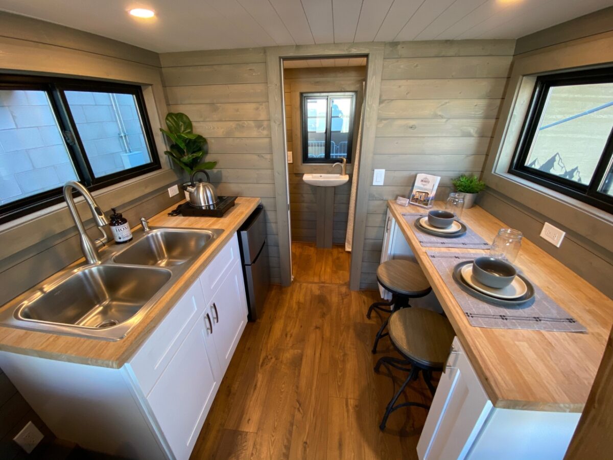 Inside the 200 sq ft Limited Tiny House, a Cozy Couple's Retreat