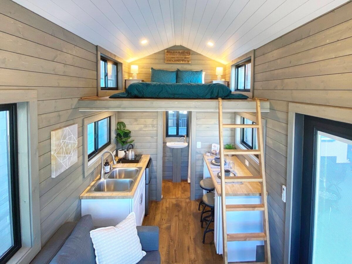 Inside the 200 sq ft Limited Tiny House, a Cozy Couple's Retreat