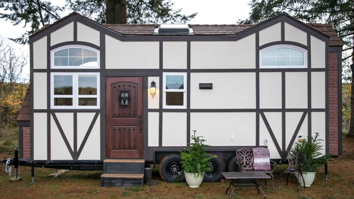 Whimsical Tudor Tiny House Looks Right out of Sussex Folklore